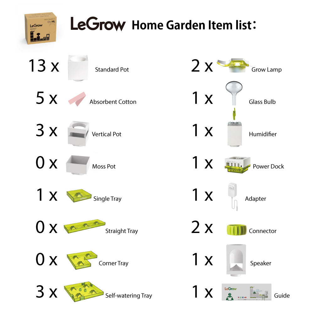 LeGrow Home Garden with speaker | LeGrow 10214